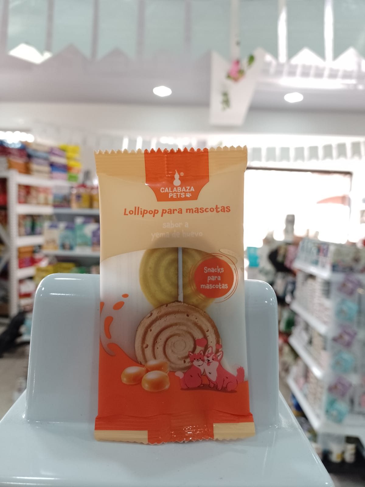 Snack Sabor Yema De Huevo Para Perro Y Gato X 2.2g - Rappi