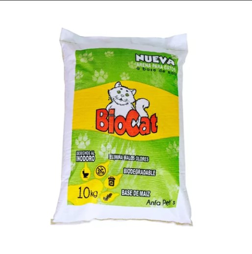 Biocat Arena Biodegradable 10 Kg - Rappi