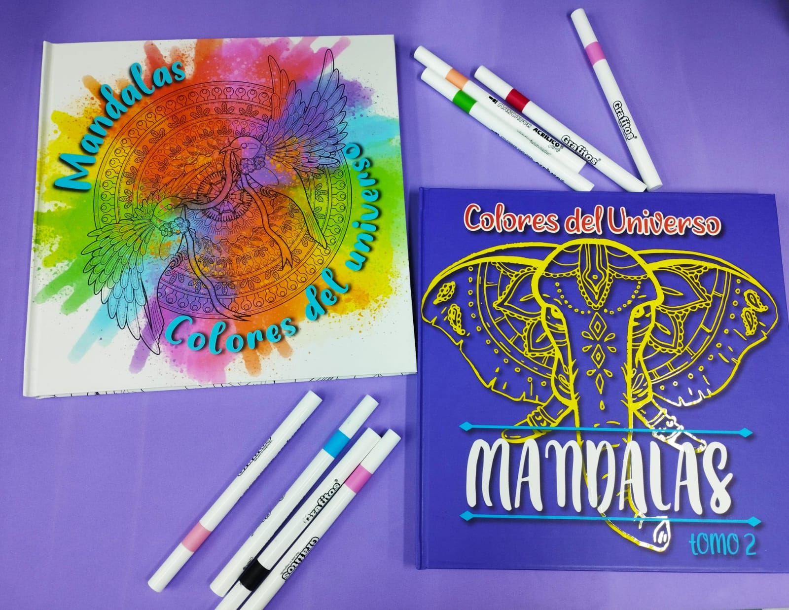 Mandalas Pasta Dura Colores Del Universo - Rappi