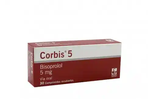 Corbis 5 Mg Caja Con 30 Comprimidos Recubiertos - Rappi