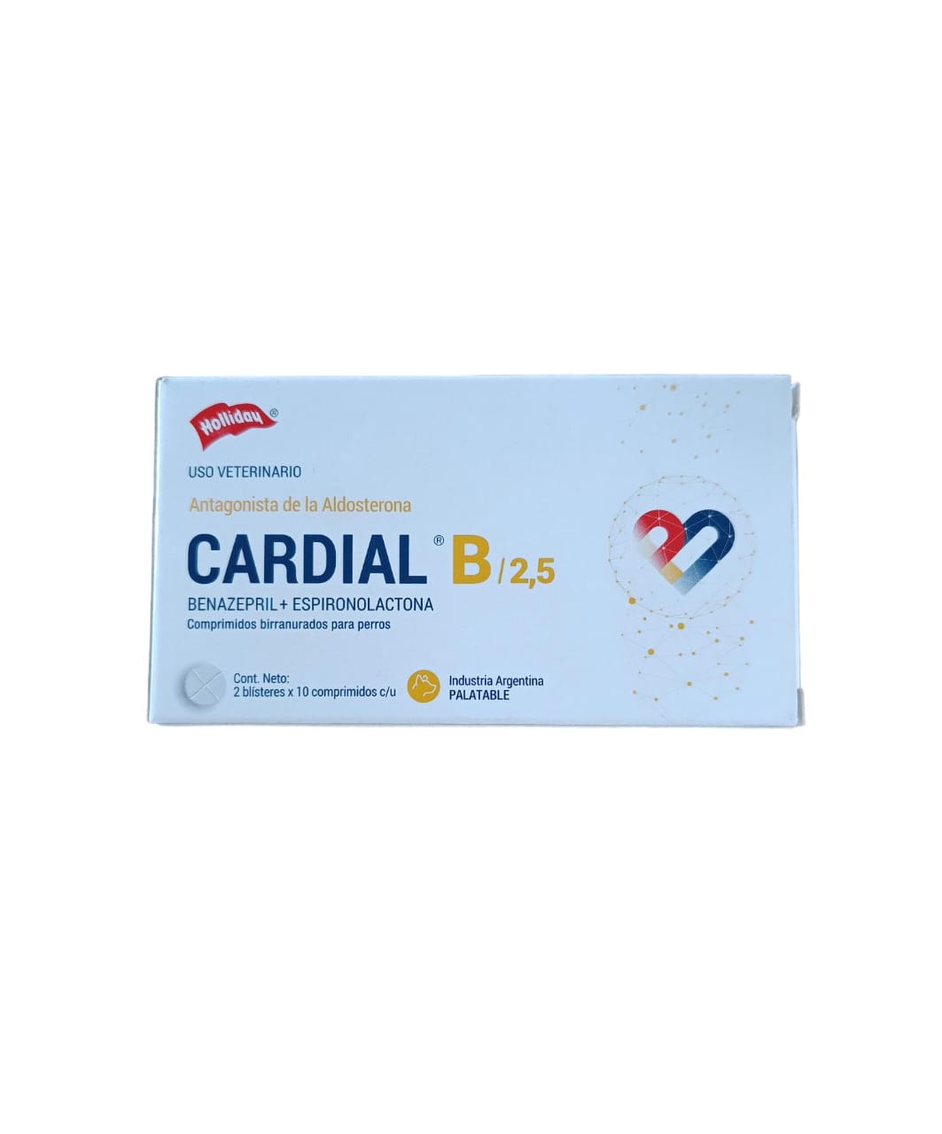 Cardial B 2.5mg Caja X 20 Tabletas - Rappi