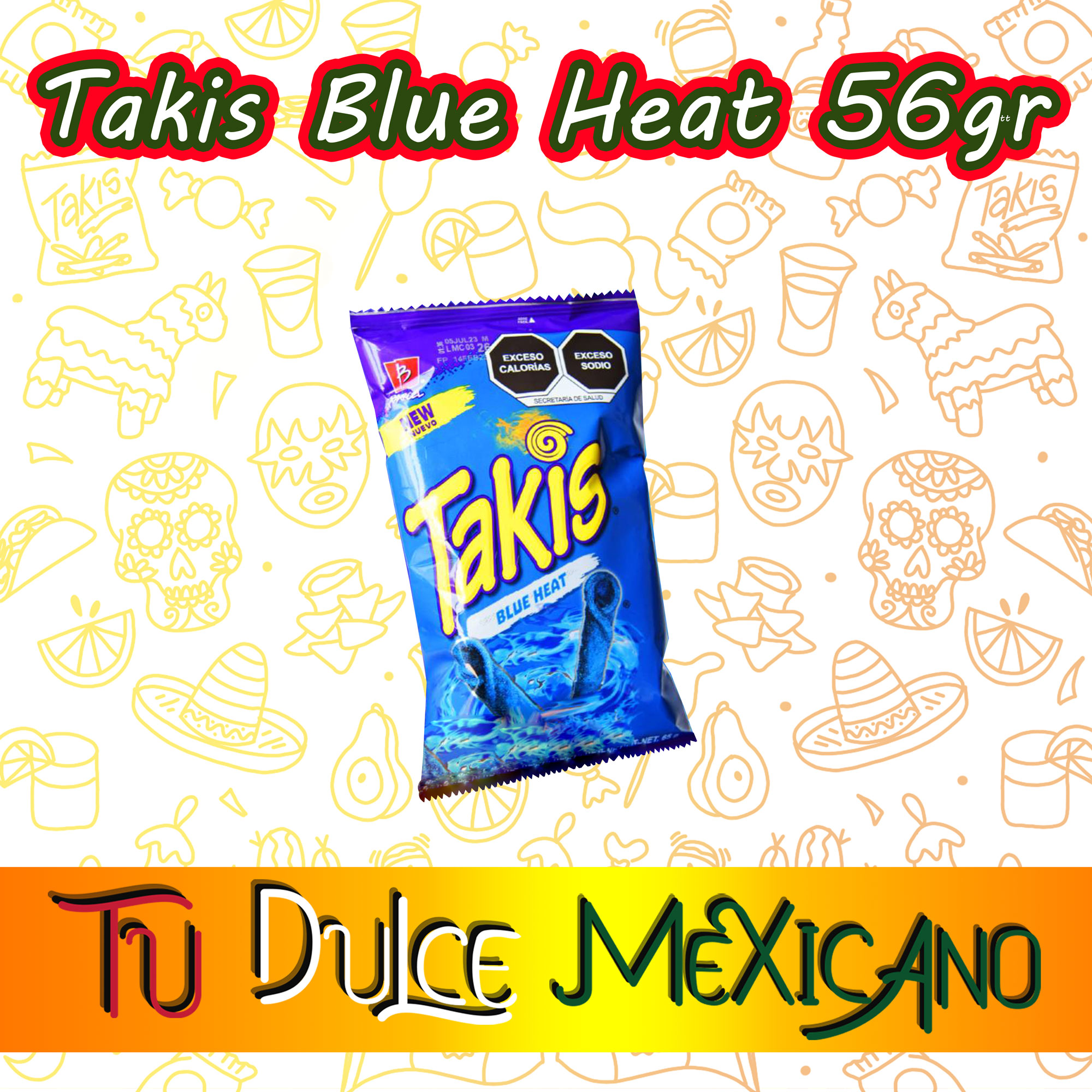 Takis Blue Heat 56gr - Rappi