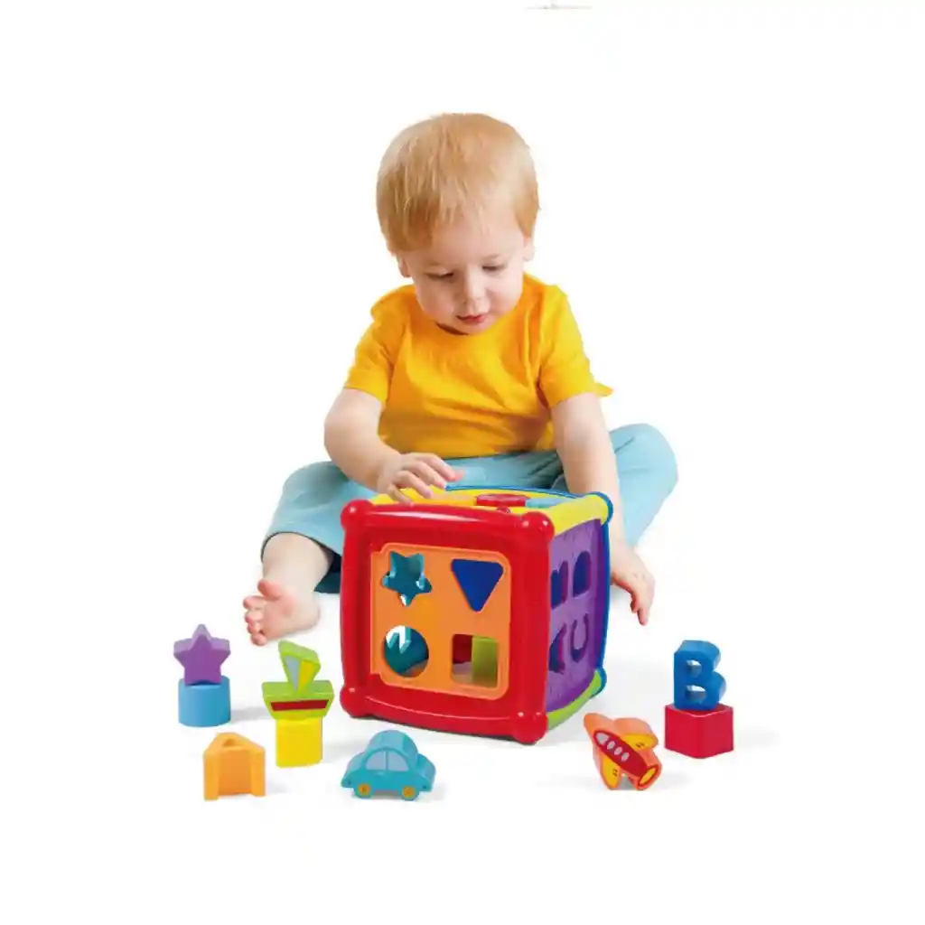 Cubo Didáctico Estimulación Temprana Bebes Niño Niña Juguete - Rappi