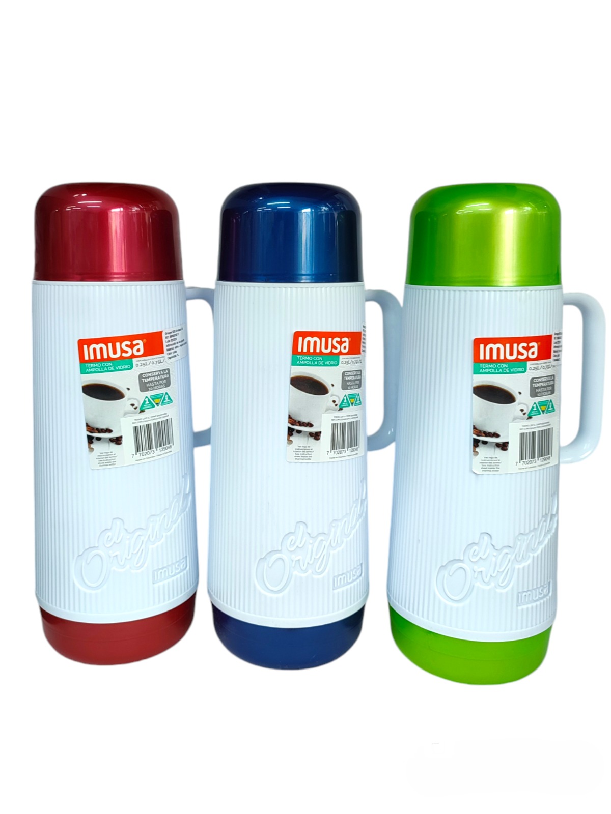 Termo Imusa Con Tapa Ampolla En Vidrio 1 Litro - Rappi