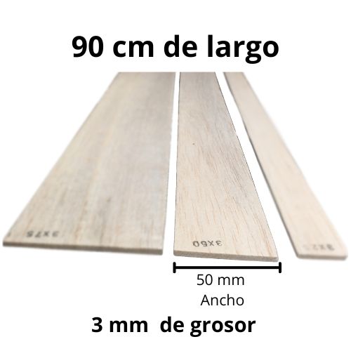 Tabla De Balso - 3 X 50 - Rappi