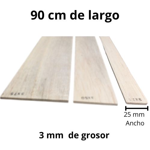 Tabla De Balso - 3 X 25 - Rappi