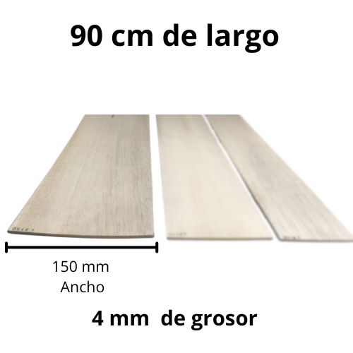 Tablas De Balso - 4 X 150 Mm - Rappi