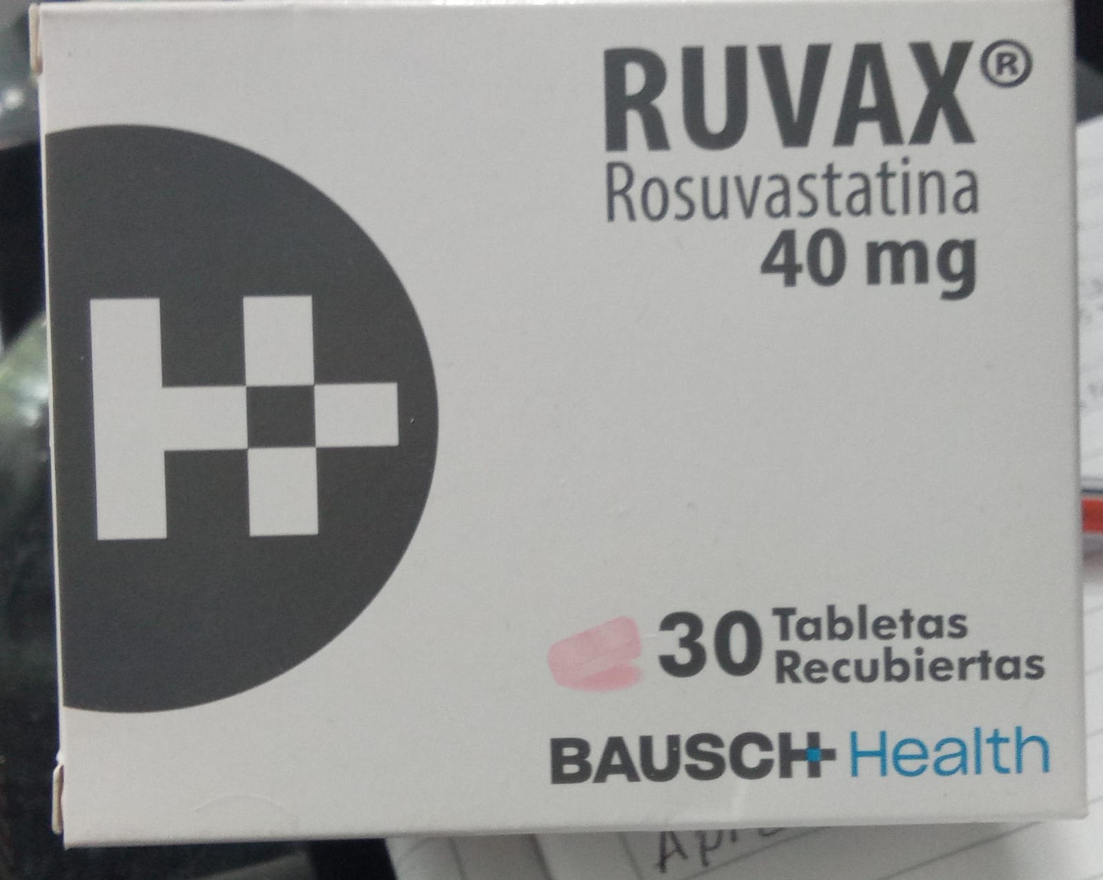 Ruvax Rosuvastatina 40 Mg . 30 Tabletas Recubiertas - Rappi