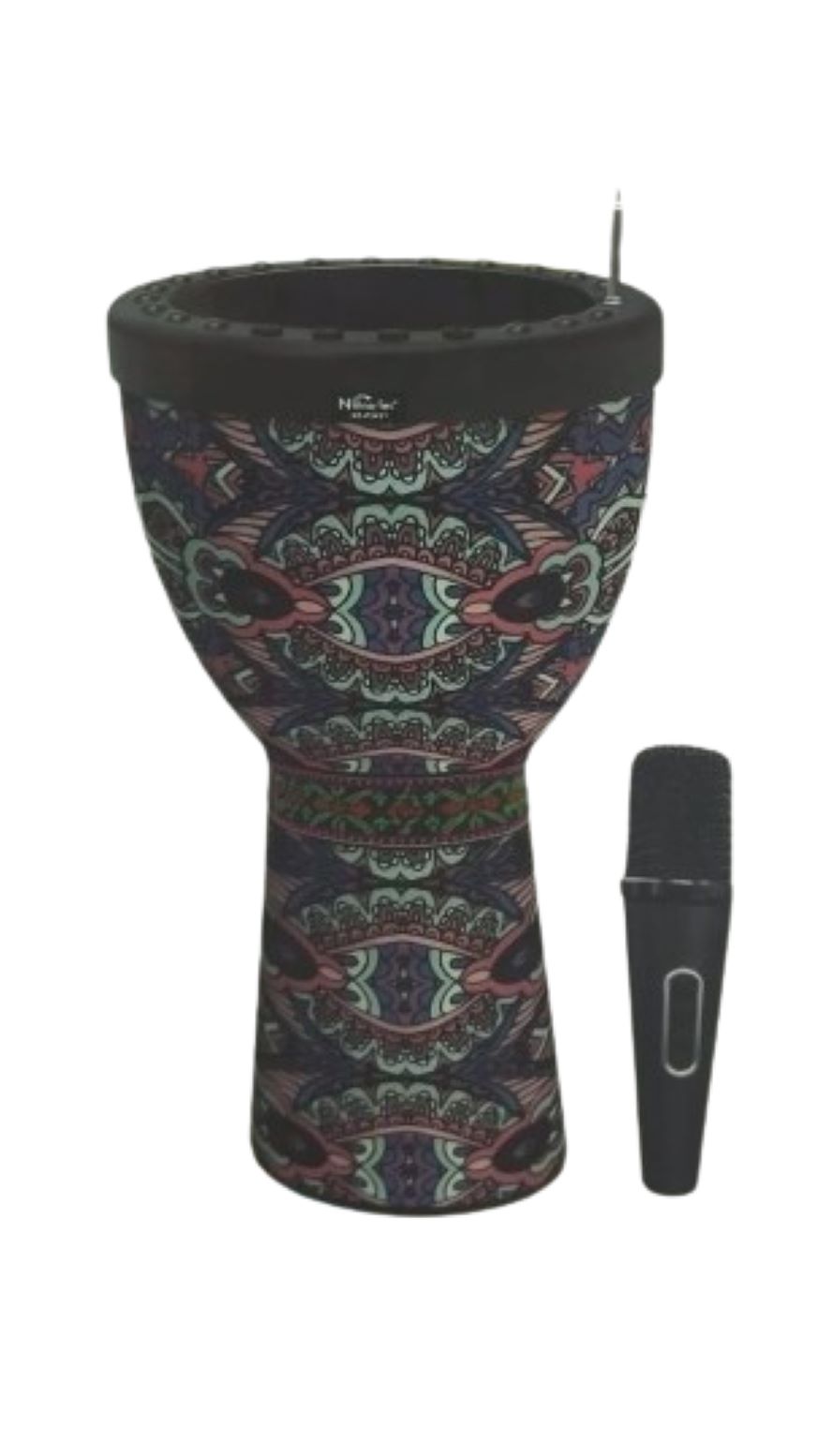 Parlante Jimbe Nano - Tec Con Microfono Panel Solar - Rappi