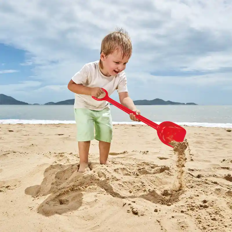 Juguete Pala De Arena Para Playa Rojo Para Niños - Rappi