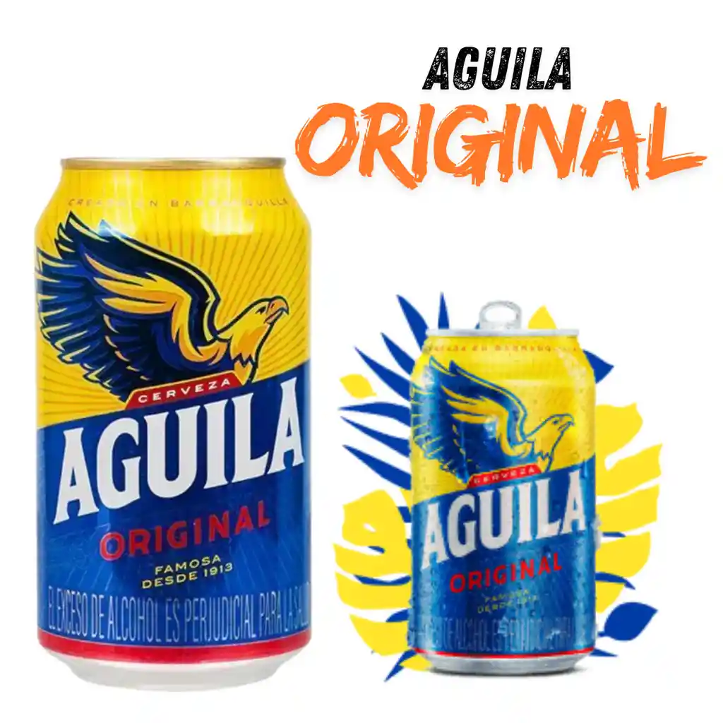 Aguila Cerveza Original Lata Und 330 - Rappi