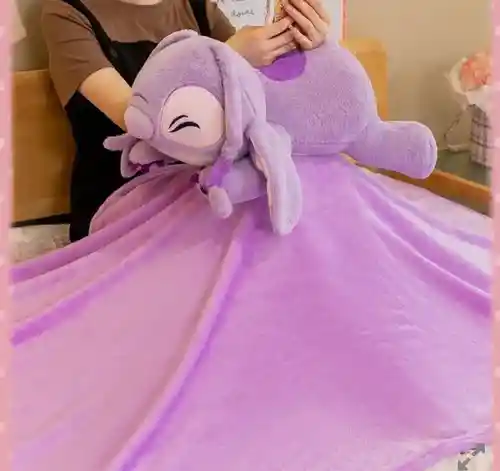 Peluche Cobija De Stitch Morada - Rappi