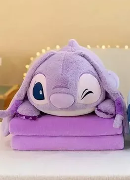 Peluche Cobija De Stitch Morada - Rappi