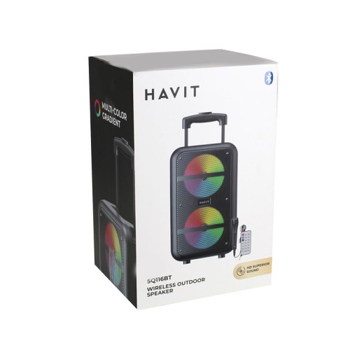 Parlante Cabina Havit Original Rbg Sq116bt - Rappi