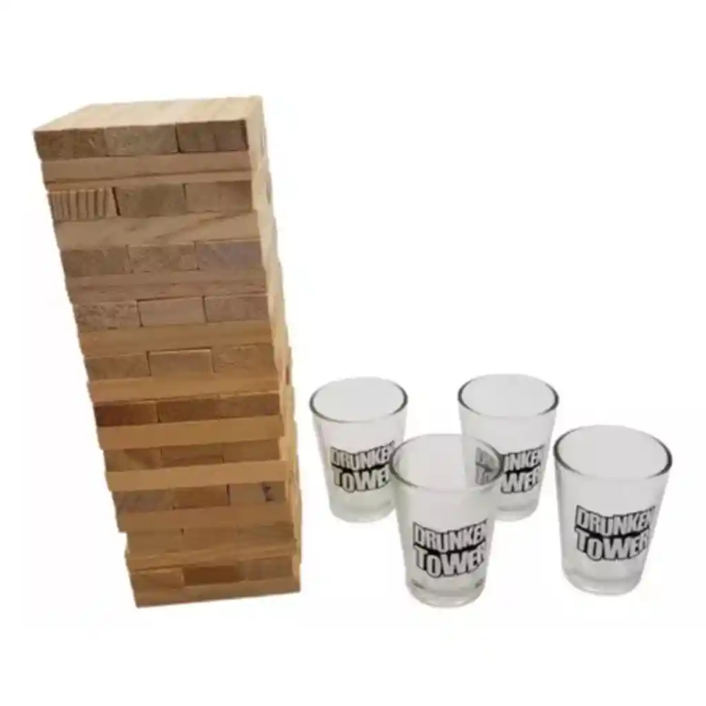 Juego Adultos Jenga Shots Beber Tragos - Rappi