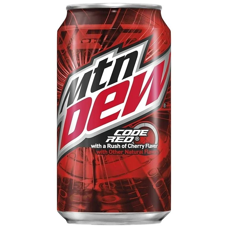 Mountain Dew Code Red Cereza 355 Ml - Rappi