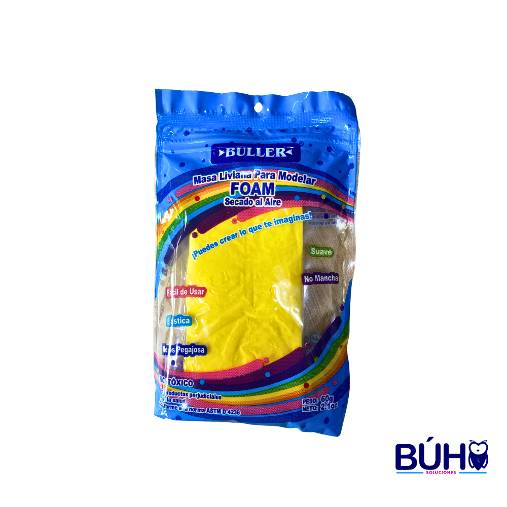 Foami Moldeable Amarillo Oscuro 60g - Rappi