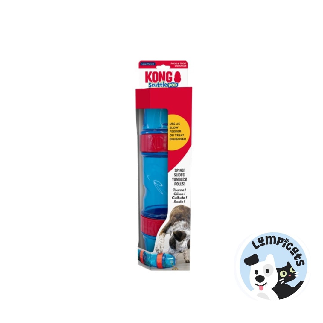 Kong Perro Dispensador Scuttle Pod Large Juguete Para Perros - Rappi
