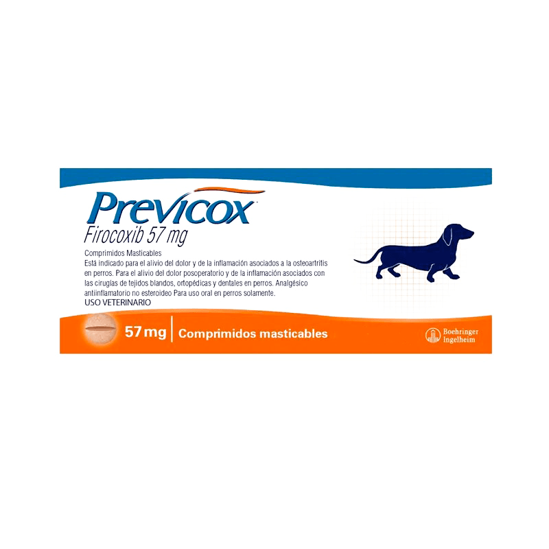 Previcox 57mg 10 Tabletas - Rappi