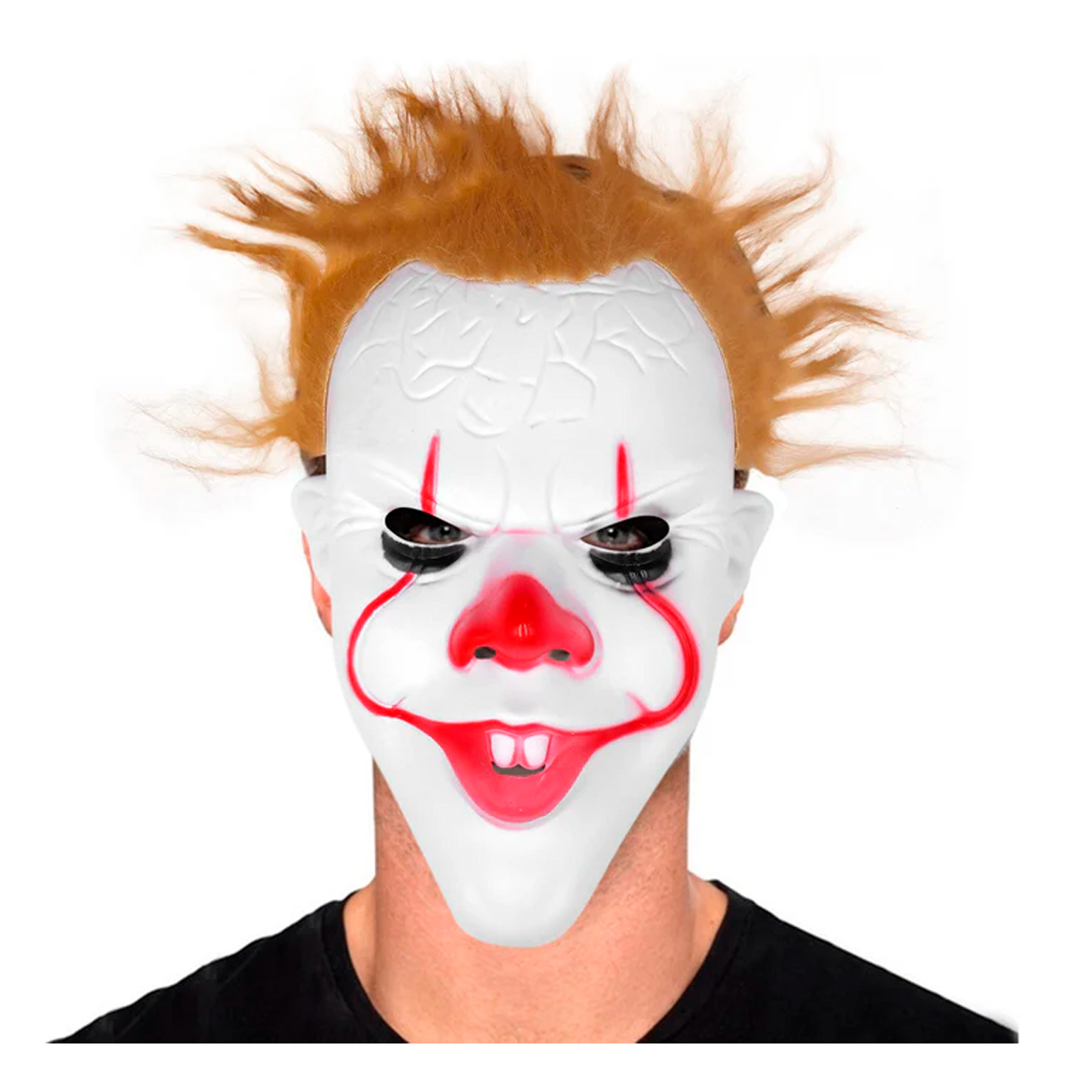 Mascara Pelo Pennywise It Payaso Disfraz Terror Villano - Rappi