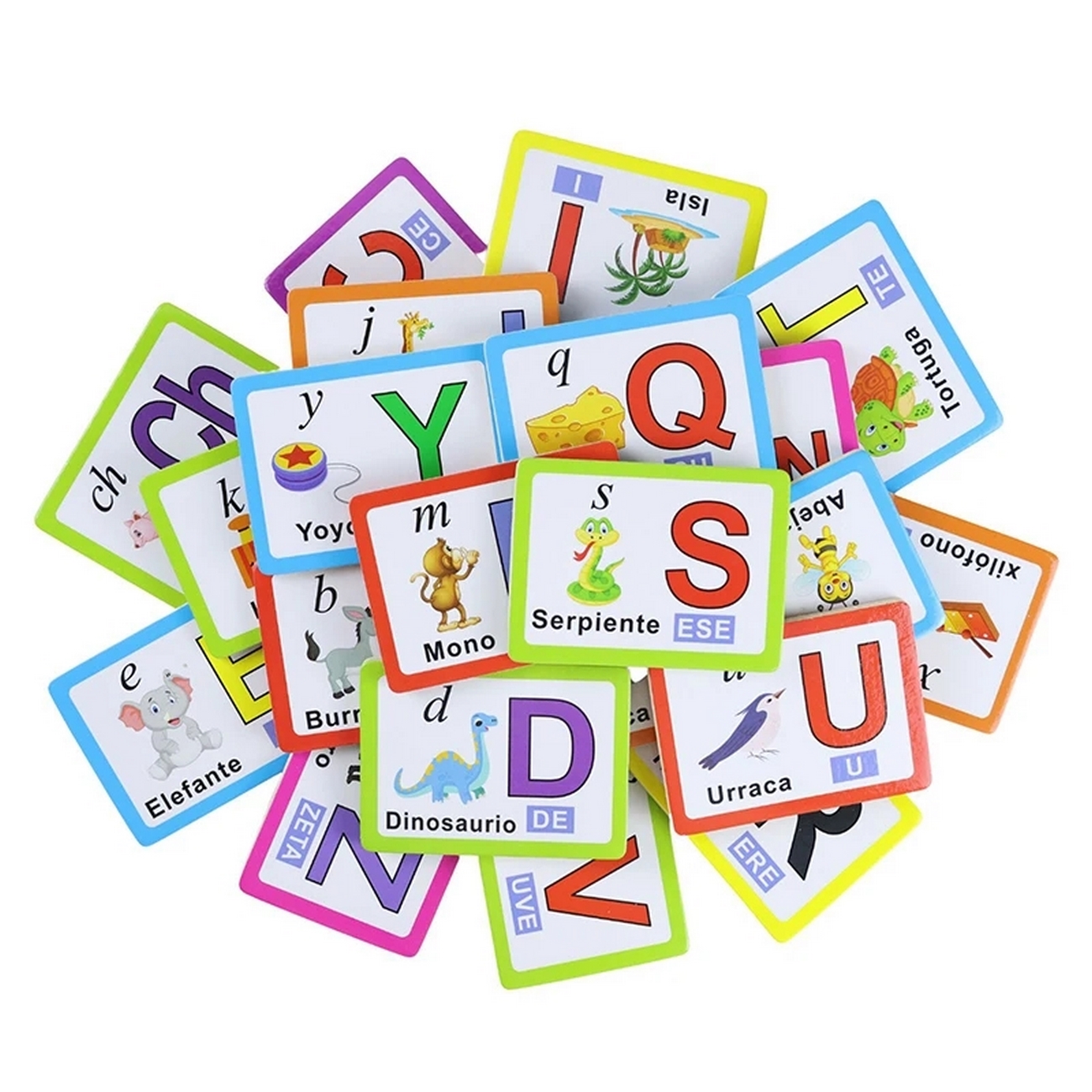 Juego Cognitivo Letras Mayúsculas Aprendizaje Y Diversión - Rappi