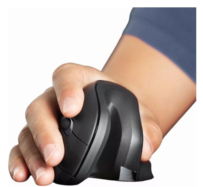 Mouse Inalambrico Vertical Ergonómico Recargable D6 1600 Dpi - Rappi