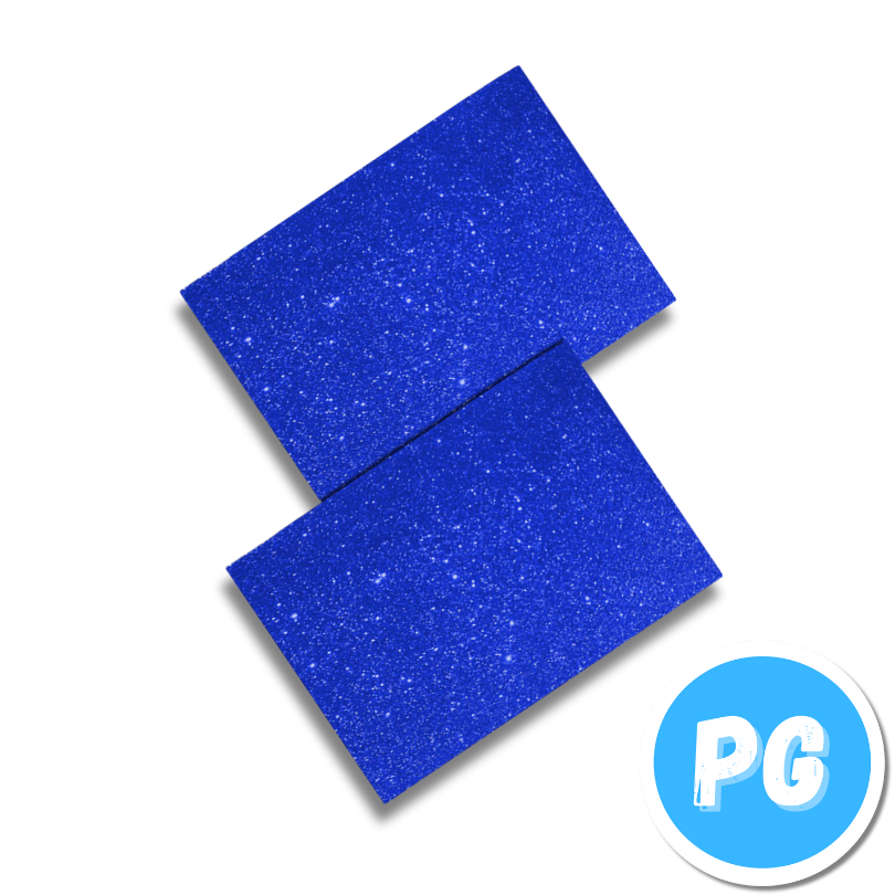 Pliego Fomi Escarchado Azul Rey Delgado 70x100 Centimetros - Rappi