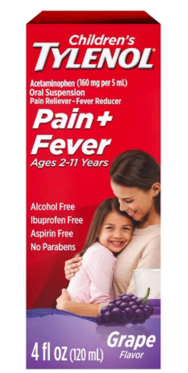 Tylenol Paracetamol Jarabe X 120ml Uva - Rappi