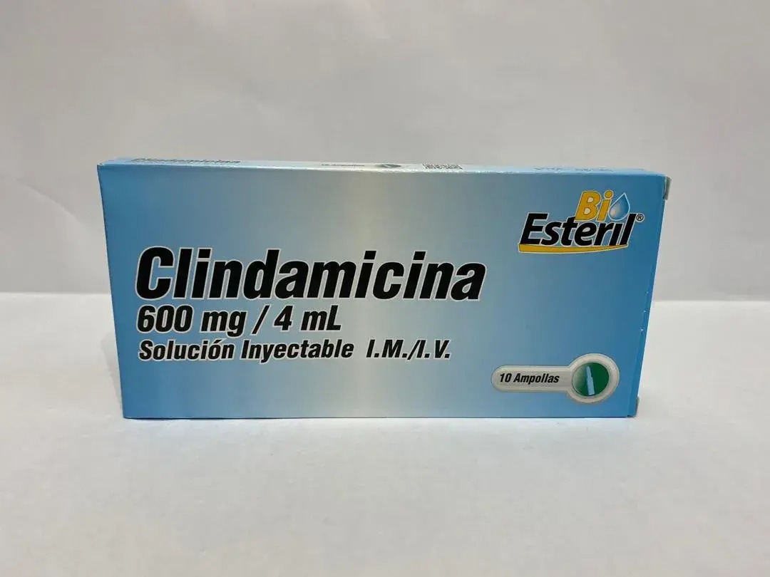 Clindamicina 600mg/4ml Solución Inyectable I.m./i.v. 10 Ampollas - Rappi