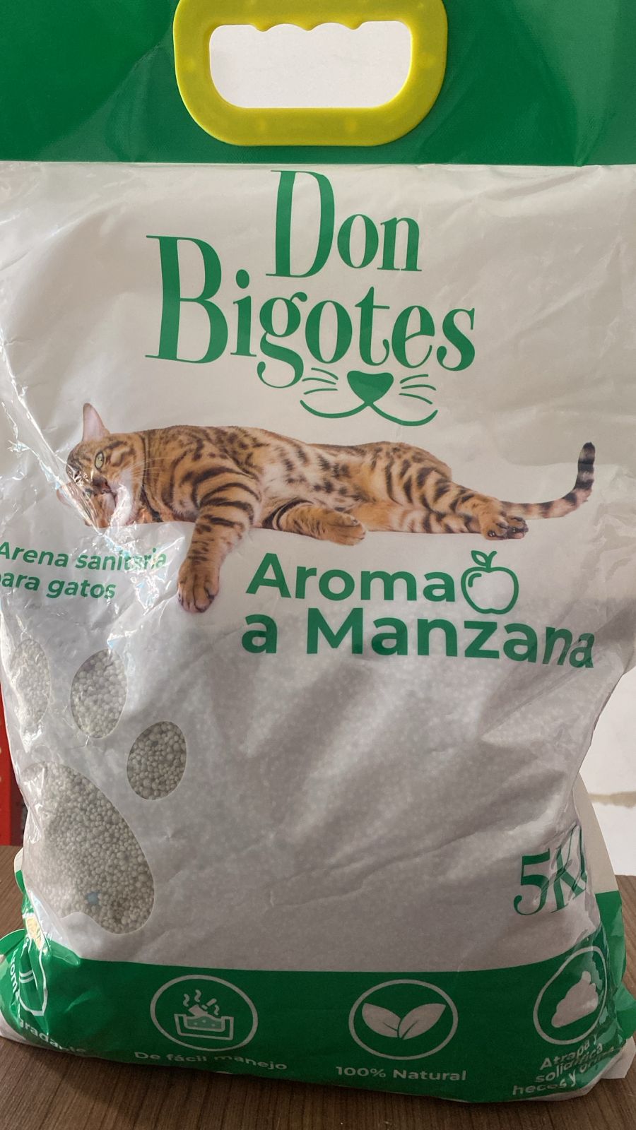Don Bigotes Arena Para Gato Aroma Manzana - Rappi