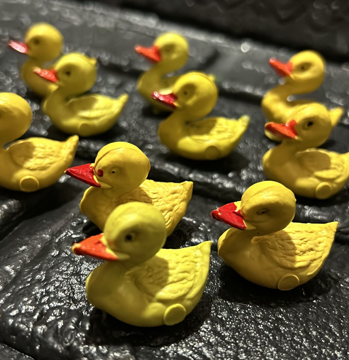 Animales Maqueta / Pesebre Pato X12 Unidades - Rappi