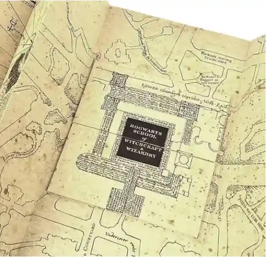 Mapa Del Merodeador Mapa Harry Potter - Rappi