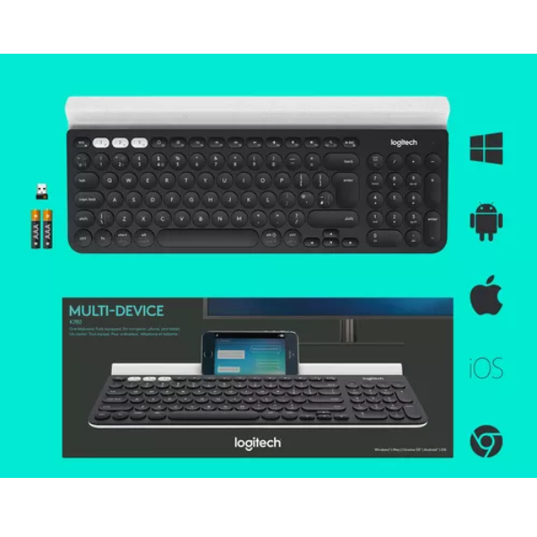 Logitech Teclado K780 Multi-device - Bluetooth - Rappi