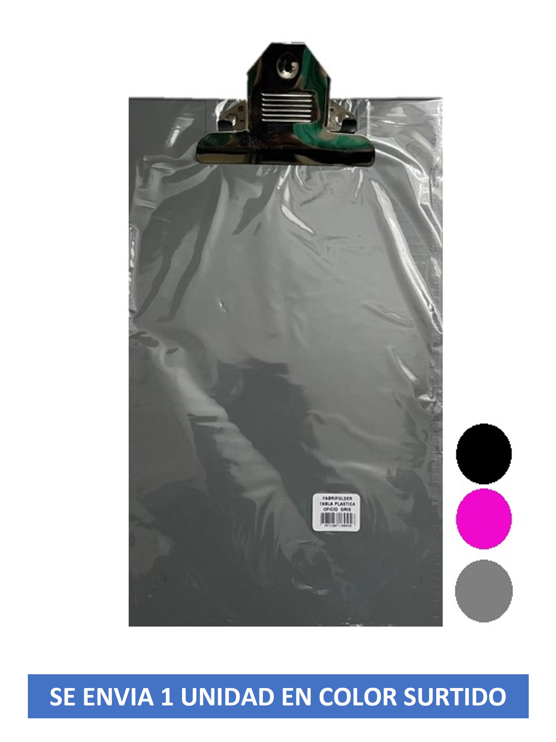 Tabla Planillera Oficio Plastica Colores Surtidos - Rappi