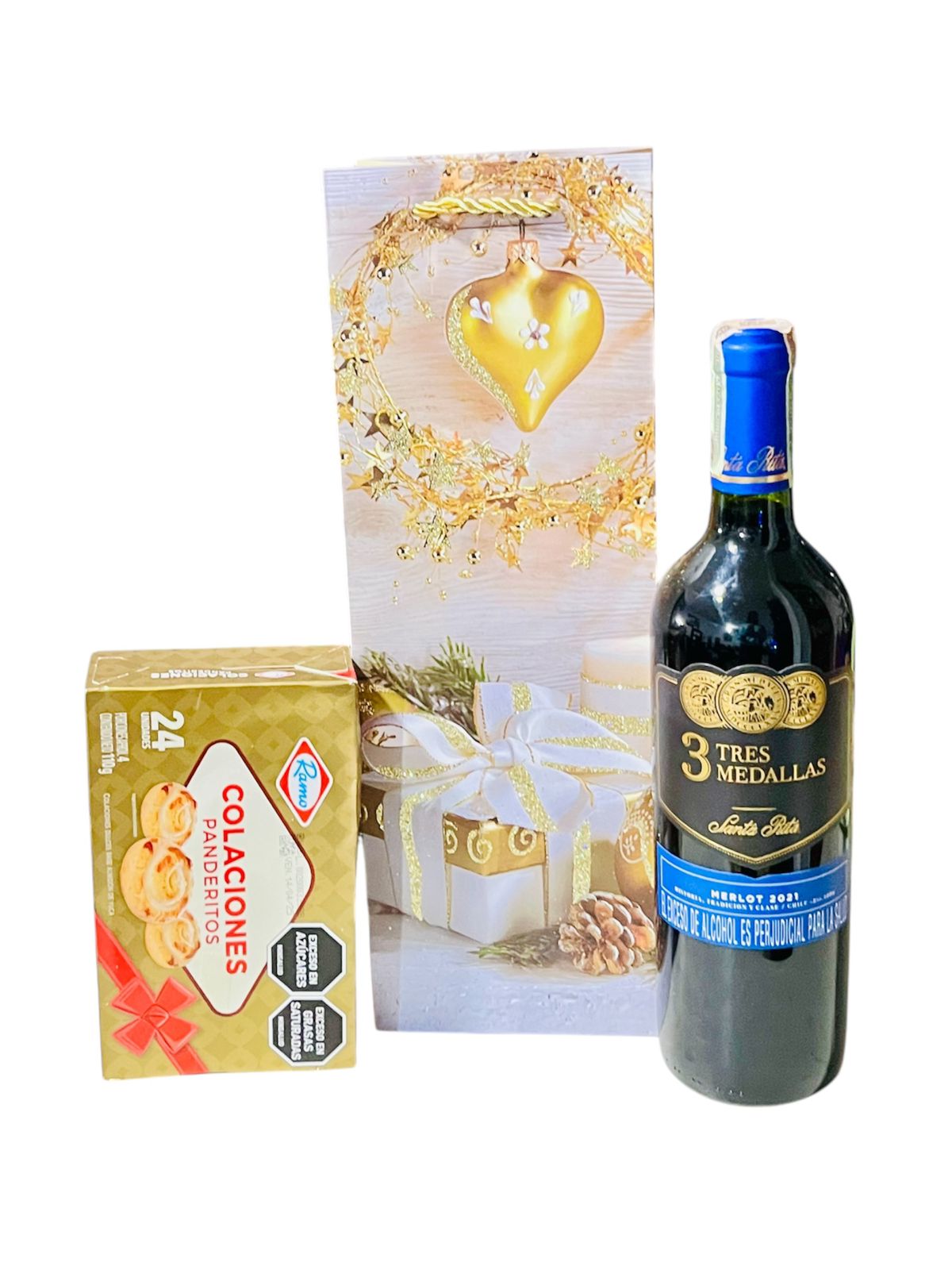 Regalo Matrimonio 2 Ancheta Navideña Especial - Regalo De Aguinaldos - Feliz Año Nuevo - Ancheta ...