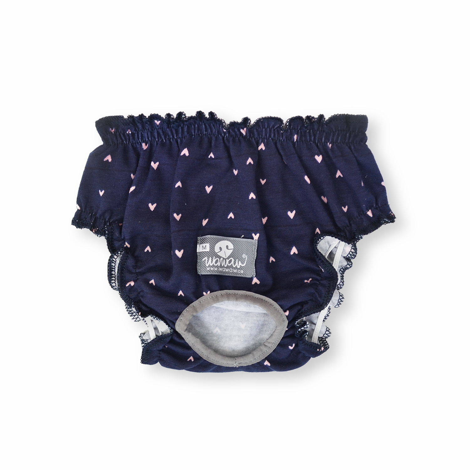 Calzones Xl Azul Corazones Rosa - Rappi