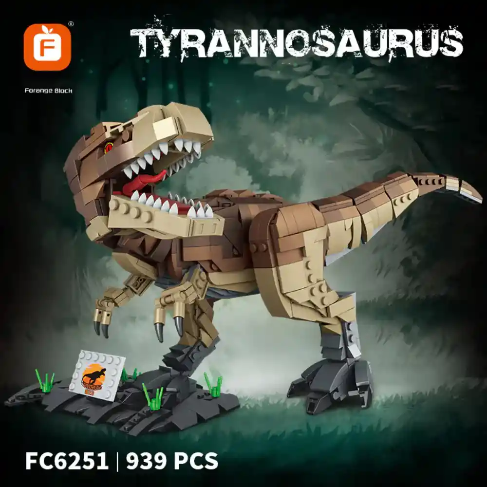 Dinosaurio Lego Tiranosaurio Rex Armable 939 Piezas Fc6251 - Rappi