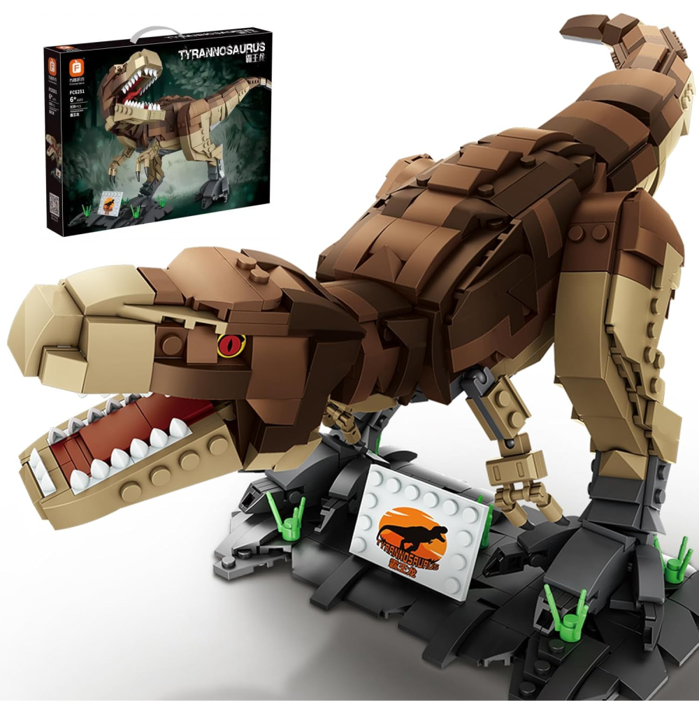 Dinosaurio Lego Tiranosaurio Rex Armable 939 Piezas Fc6251 - Rappi
