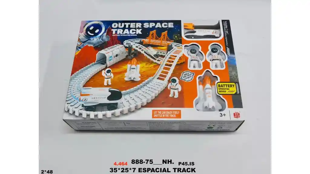Pista Astronauta Nave Carros Cohete Juguete Navidad Galaxia - Rappi