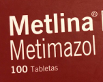 Metlina Metimazol 5 Mg 100 Tab - Rappi