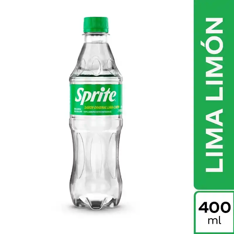 Gaseosa Sprite Lima Limón 400 Ml - Rappi