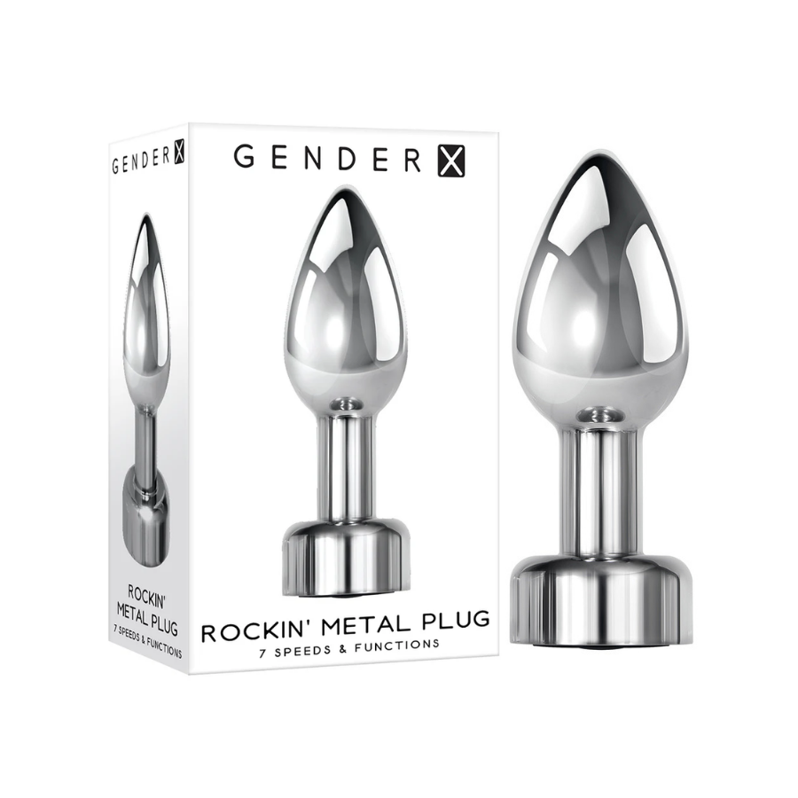 Plug Anal Vibrador Rokin Gender X - Rappi