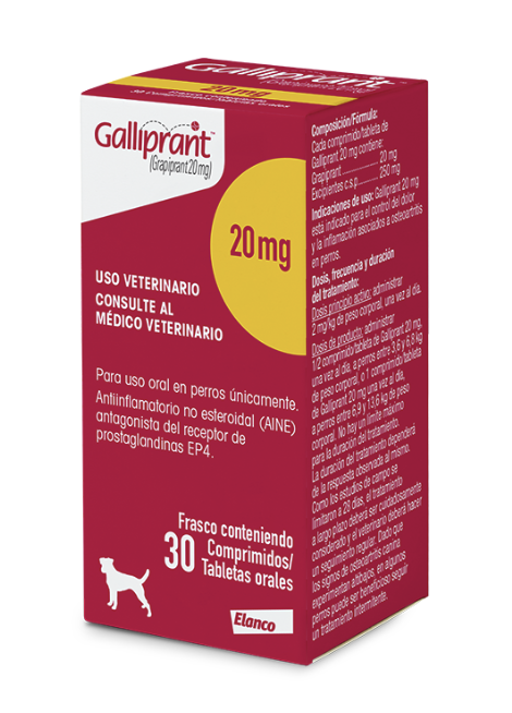 Galliprant® 20 Mg X 30 Tabletas - Rappi