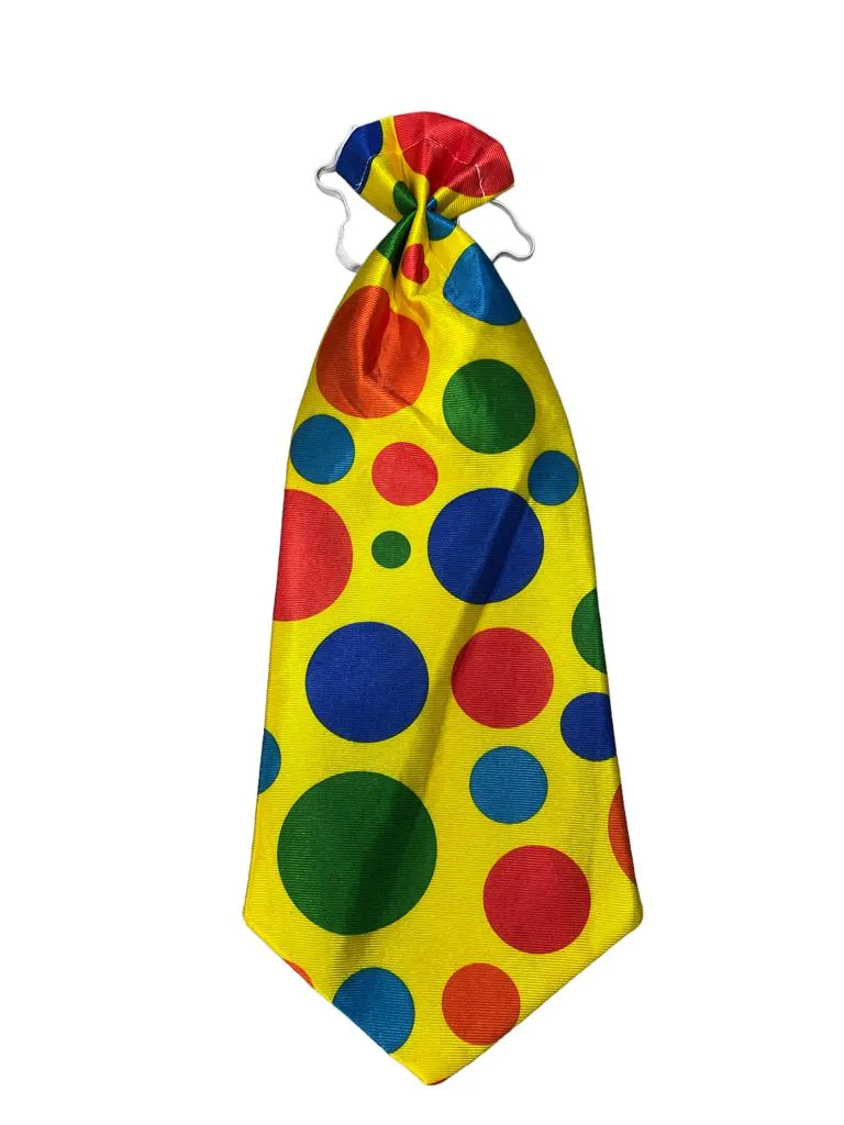Corbata Payaso Clown Disfraz Halloween Fiesta Color Carnaval - Rappi