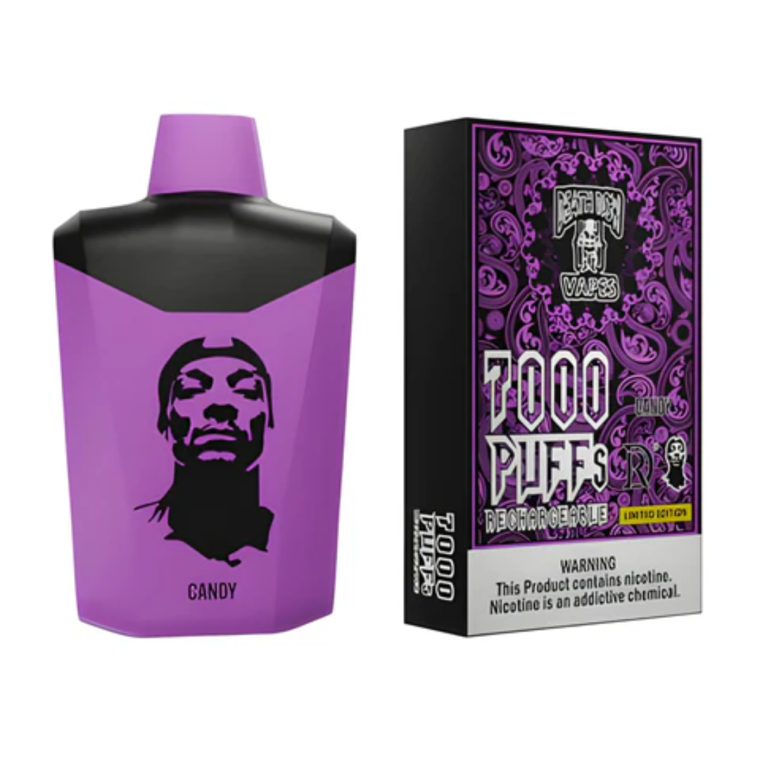 Vape Death Row 7000 Puffs - Candy (caramelo) - Rappi