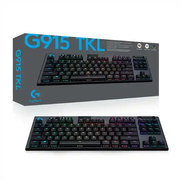 Logitech Gamer Teclado Mecanico G915x Tkl Inalambrico, Bluetooth Y Con Cable - Rappi