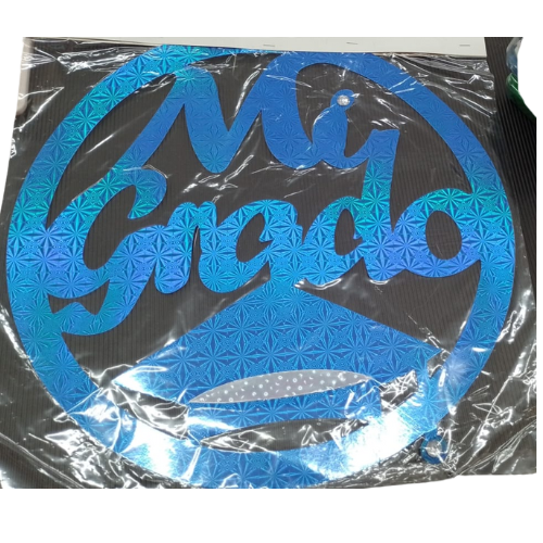 Topper De Pared Mi Grado Azul - Rappi