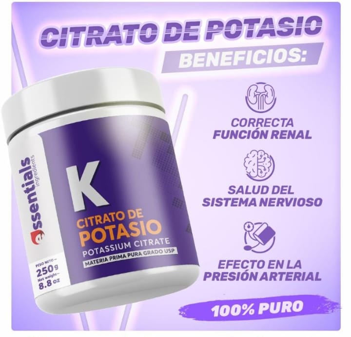 K Citrato De Potasio - Rappi
