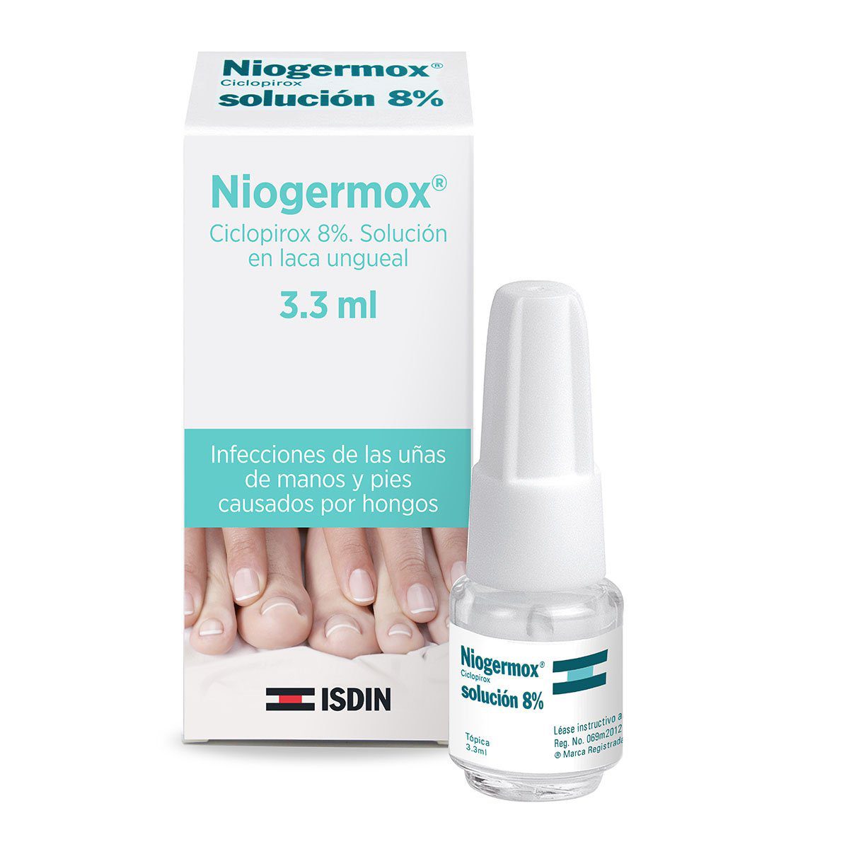 Niogermox Solución Tópica (8 %) desde $ 118.465