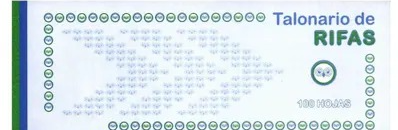 Talonario Super Rifa Pequeño 100 Hojas - Rappi